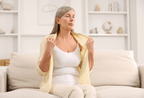 Navigating Hot Flashes | DOUBL Custom Bras